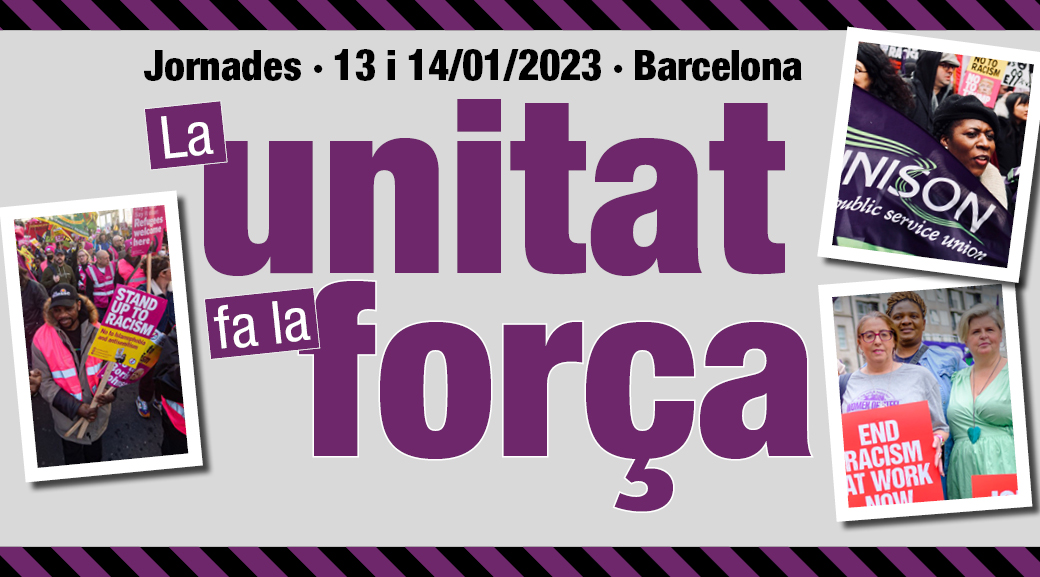 Programa: Jornades sindicats-UCFR, La unitat fa la força | Unitat ...